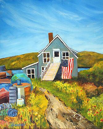 Rose Kennealy, Cape Elizabeth Artist - Gallery One
